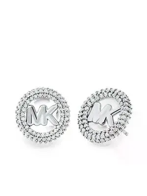 Michael Kors Pavé-set Logo Earrings