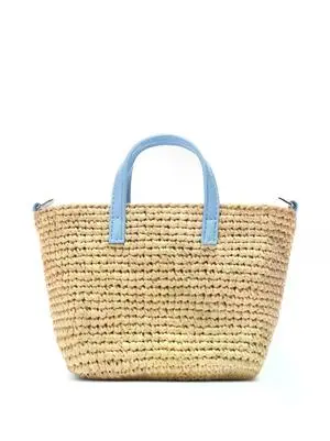 MC2 SAINT BARTH Logo Patch Mini Tote Bag