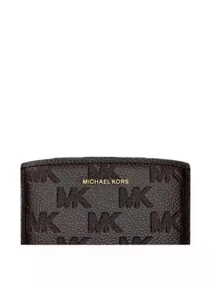 Michael Kors Logo-embossed Pebbled Leather Wallet