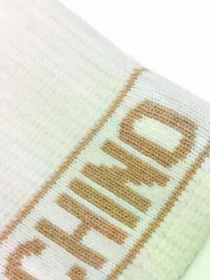 Moschino Logo Embellishment Balaclava