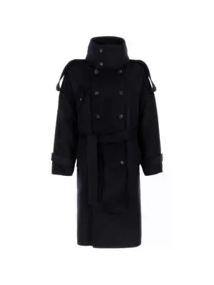 FERRAGAMO Double-breasted Belted Coat