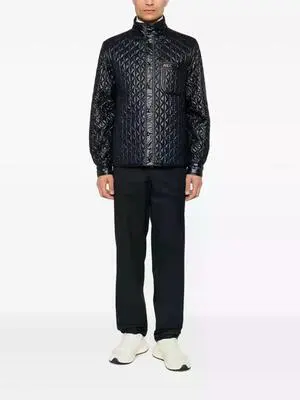 Moncler Quilted-finish Logo-patch Jacket