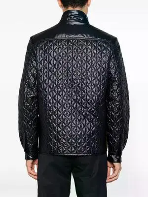 Moncler Quilted-finish Logo-patch Jacket