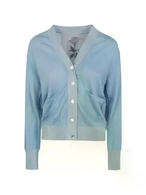 IN BED WITH YOU Fine-knit Button-up Cardigan