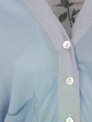 IN BED WITH YOU Fine-knit Button-up Cardigan
