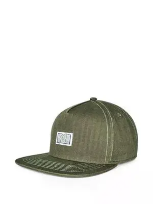 MALBON Station Herringbone Snapback Hat