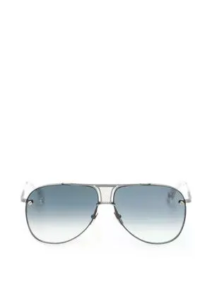 Dita Decade Two Aviator Sunglasses - Silver