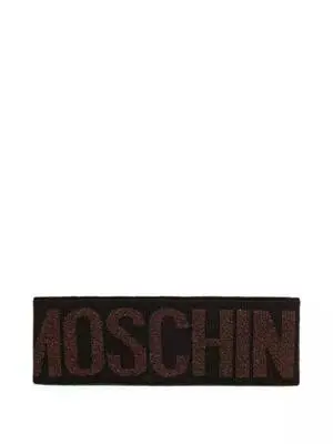 Moschino Intarsia Knitted Headband
