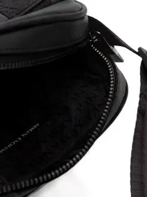 Armani Exchange Logo-print Panelled Messenger Bag
