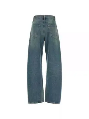 Alexander Wang Crystal-embellished Float Jeans
