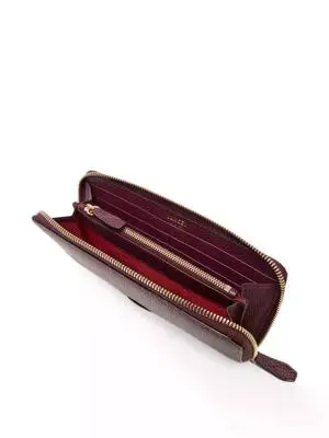 LANCEL Ninon Grained Leather Wallet