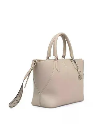 Armani Exchange Logo Plaque Tote Bag