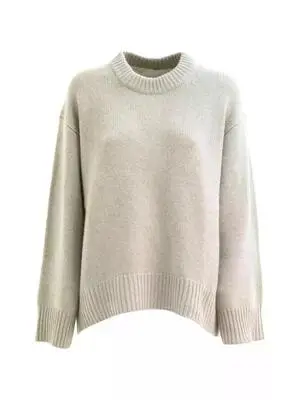 LISA YANG Ribbed-knit Crew-neck Sweater