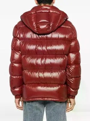 Herno Hooded Quilted Jacket - Red