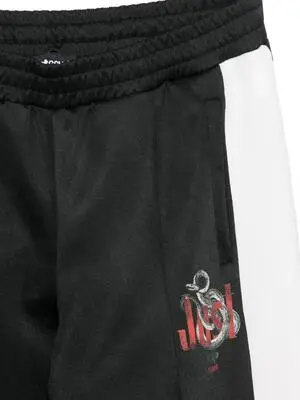 Just Cavalli Logo-print Side-stripe Track Pants