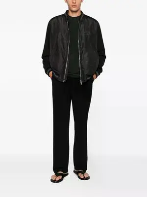 Etro Paisley-print Panelled Bomber Jacket