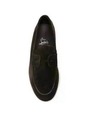 CHRISTIAN LOUBOUTIN Chambeliboat Appliqué Loafers