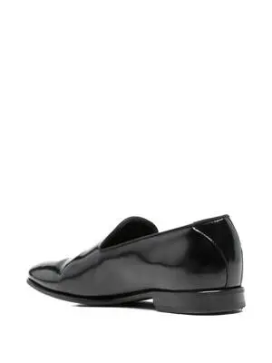 JIMMY CHOO Thame Round-toe Loafers