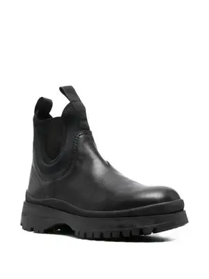 Prada Leather Chelsea Boots