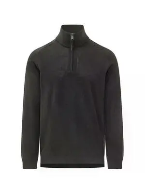 Premiata Quarter-zip Sweater - Black