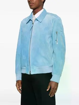 TOM FORD Zipped Suede Bomber Jacket