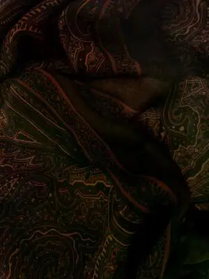 Etro Paisley-print Frayed Scarf