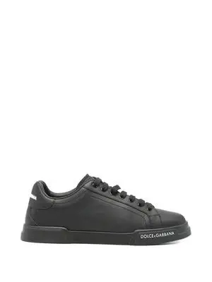 Dolce & Gabbana Portofino Leather Sneakers