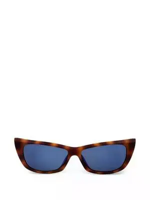 Adidas Tortoiseshell-effect Cat-eye Sunglasses - Brown