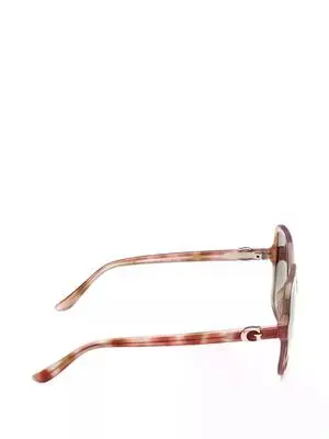 Guess Logo-plaque Square-frame Sunglasses