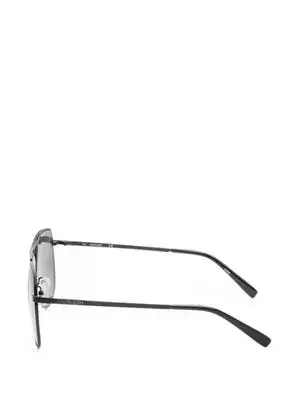 Calvin Klein Double-bridge Pilot-frame Sunglasses