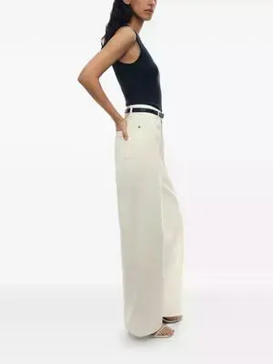 12 STOREEZ Ribbed Knit Wool Tank Top