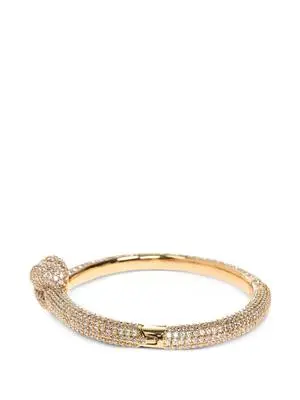 SELF-PORTRAIT Crystal-embellished Knot Bracelet