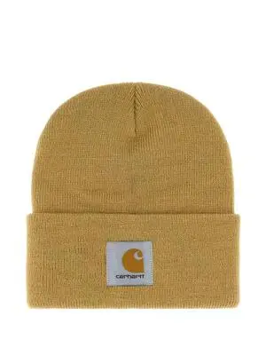 Carhartt Work In Progress Logo-patch Knit Beanie Hat