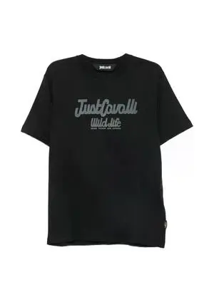 Just Cavalli Logo-print Cotton T-shirt
