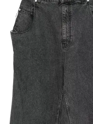HED MAYNER Paneled Wide-leg Jeans