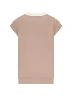 HOUSE OF GRAVITY Spencer Logo-embroidered V-neck Top