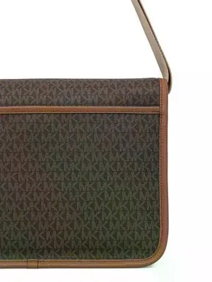 Michael Kors Monogram Print Messenger Bag