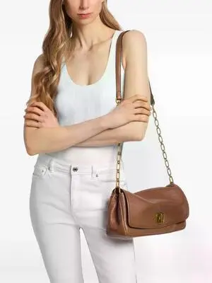 Michael Kors Bryant Large Textured Leather Convertible Shoulder Bag