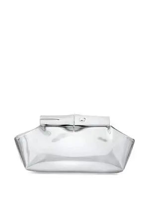 Longchamp Le Roseau S Pouch - Silver