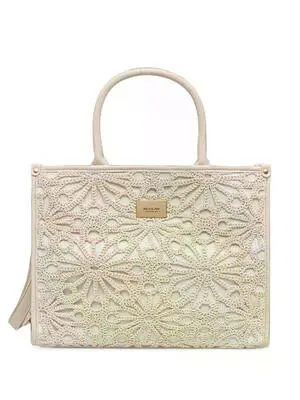 MORGAN Crochet-knit Tote Bag