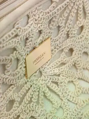 MORGAN Crochet-knit Tote Bag