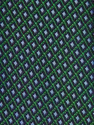 FERRAGAMO Jacquard Tie - Green