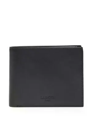 LANCEL Leon Leather Wallet - Black