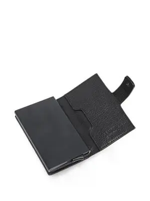 LANCEL Leon Grained Leather Cardholder