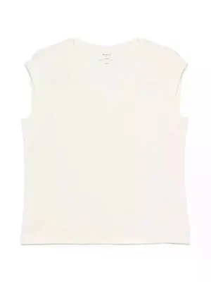 MAISON123 Lyna V-neck Sleeveless Top - Neutrals