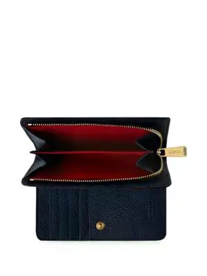 LANCEL Enveloppe Grained Leather Wallet