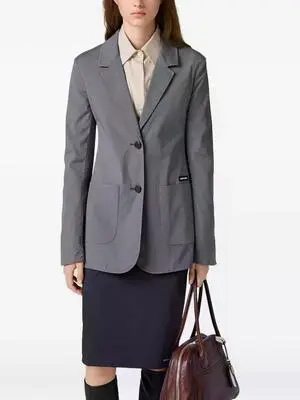 Miu Miu Washed Stretch Poplin Jacket