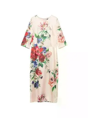 Dolce & Gabbana Floral Print Maxi Dress