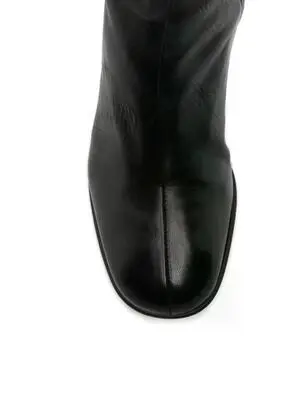 Prada Logo Plaque Knee-high Boots