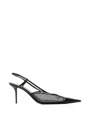 Saint Laurent Renée" Panelled Slingback Pumps